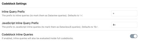 Allow Turning Off Inline Queries · Issue 1505 · Blacksmithguobsidian