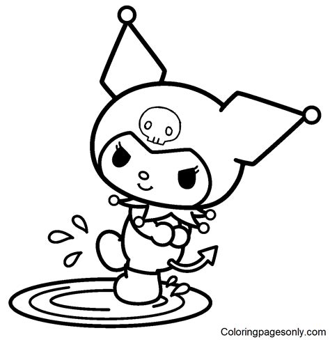 Kuromi Sanrio Coloring Pages Free Printable Coloring Pages Porn Sex Sexiezpix Web Porn