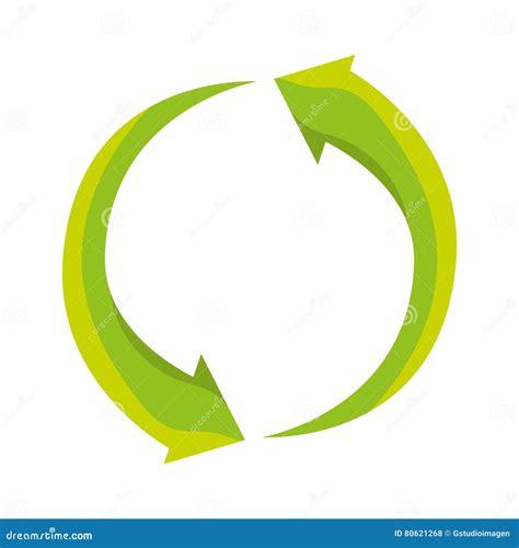 Recicle O ícone Da Ecologia Das Setas Ilustração do Vetor Ilustração de reciclagem naughty