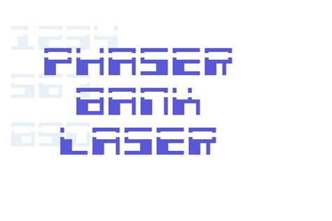 Phaser Bank Laser Font Free Download Now