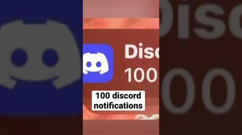 100 discord notifications youtube