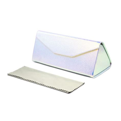 Seencer Foldable Glasses Case Sparkle Glitter Stylish Glasses Case