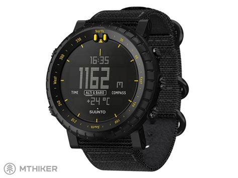 Suunto Core watch, black/yellow - MTBIKER.shop