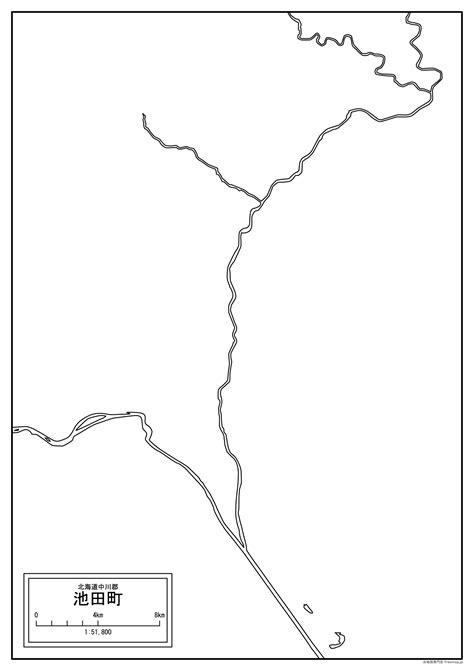 北海道池田町の白地図を無料ダウンロード 白地図専門店