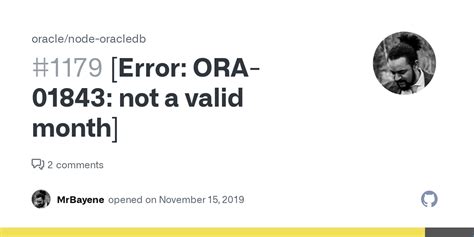 Error Ora Not A Valid Month Issue Oracle Node
