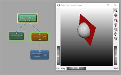 Surface Example Interactively Moving Wem