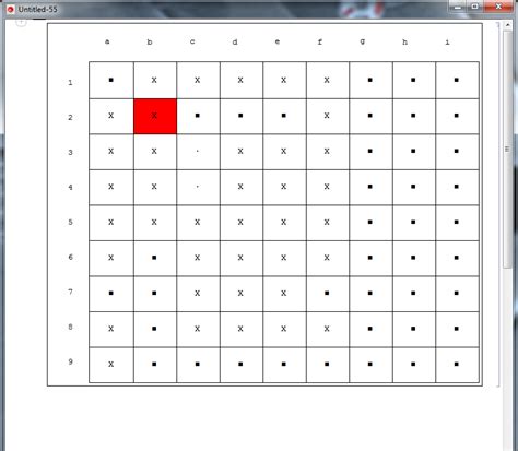 Dynamic Using The Keyboard To Interactively And Dynamically Specify Coordinates In A Grid A