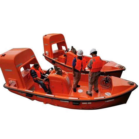 Solas FRP Marine Fast Rescue Boat 6 15 Persons With Davit For Sale
