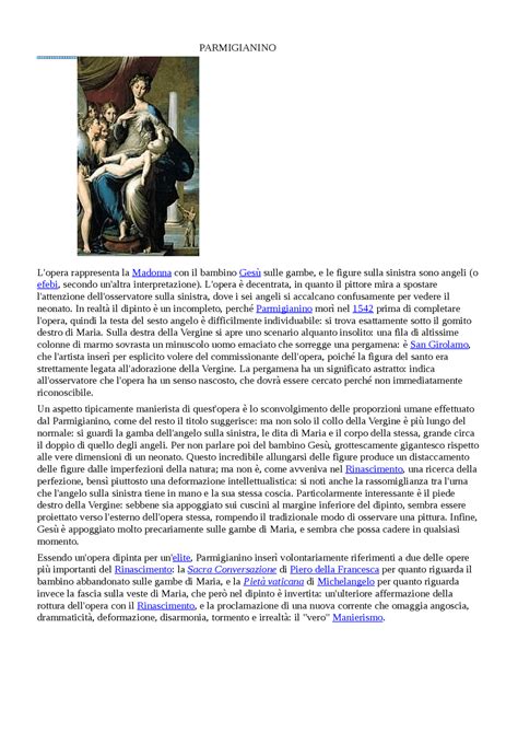 Riassunto Umanesimo Rinascimento 1500 Docsity