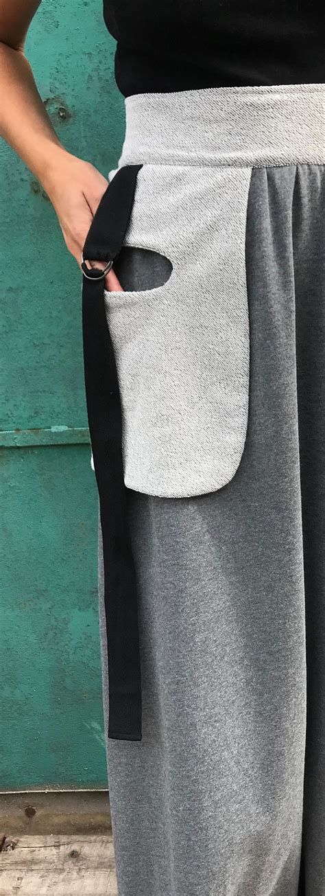 Long Maxi Skirt Plus Size Maxi Skirt Grey Cotton Maxi Skirt Etsy