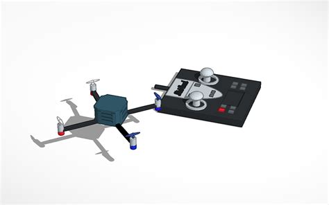 3d Design Mini Quadcopter Tinkercad