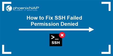 How To Fix Ssh Failed Permission Denied Publickeygssapi Keyexgssapi