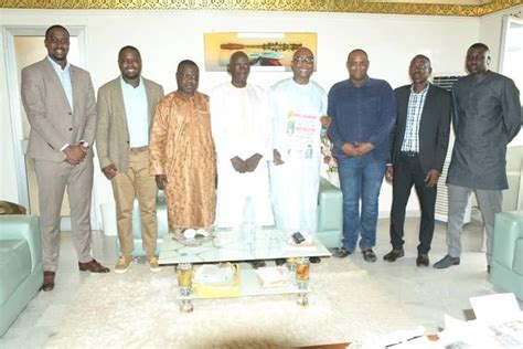 Barthélémy Dias Soutient Le Groupe Walfadjri