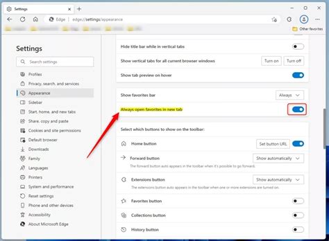 How To Open Favorites In New Tabs In Microsoft Edge Geek Rewind
