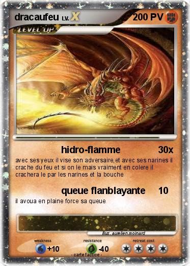 Pokémon Dracaufeu 1093 1093 Hidro Flamme Ma Carte Pokémon