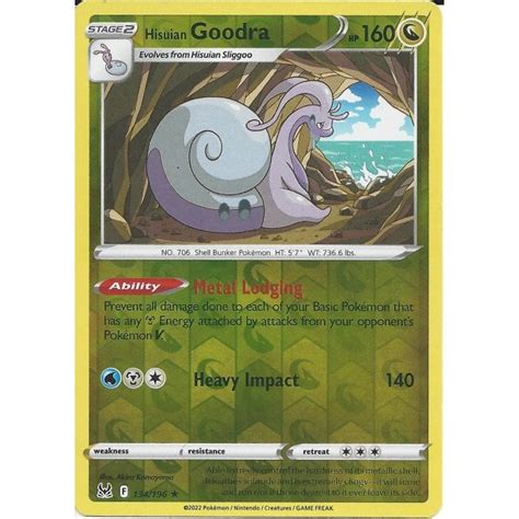 Hisuian Goodra Pokemon Trading Card Game Singles