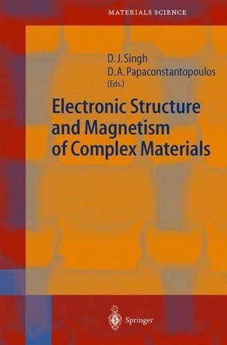 Electronic Structure And Magnetism Of Complex Materials Softarchive