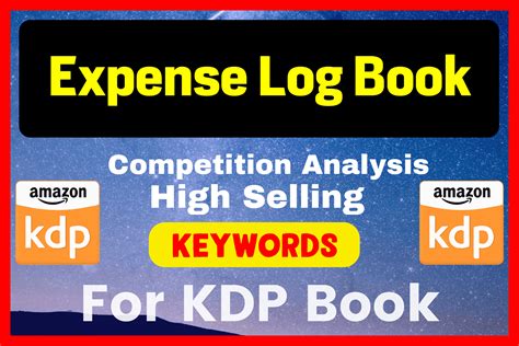 Expense Log Book Kdp Keywords Research Graphic By Mr Creation