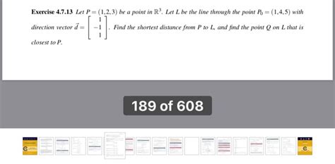 Solved Exercise 4 7 13 Let P 1 2 3 Be A Point In R Let Chegg Com