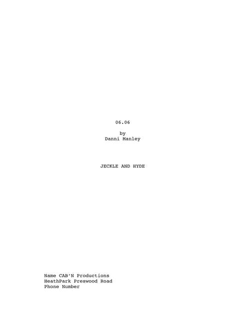 breaking point script pdf