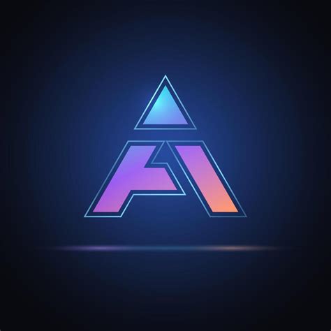 Futuristic Artificial Intelligence Logo Vector Illustration 38086865