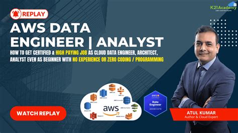Limited Time Replay Aws Data Engineer Analyst How To Get Certified And High Paying Job As