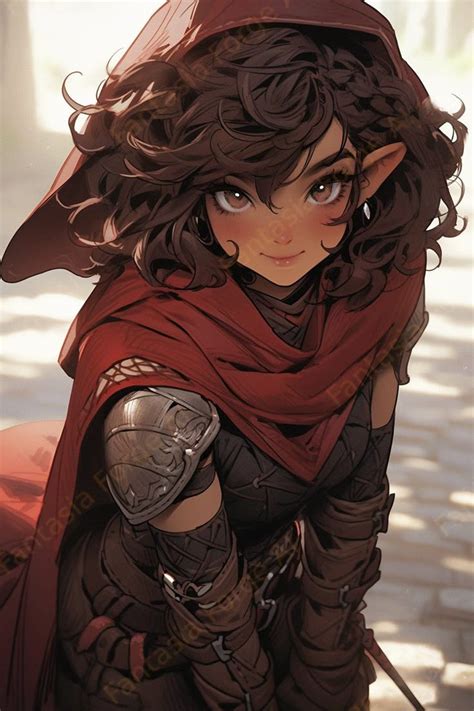 Female Halfling Rogue Halfling Rogue Dnd Characters Dungeons And