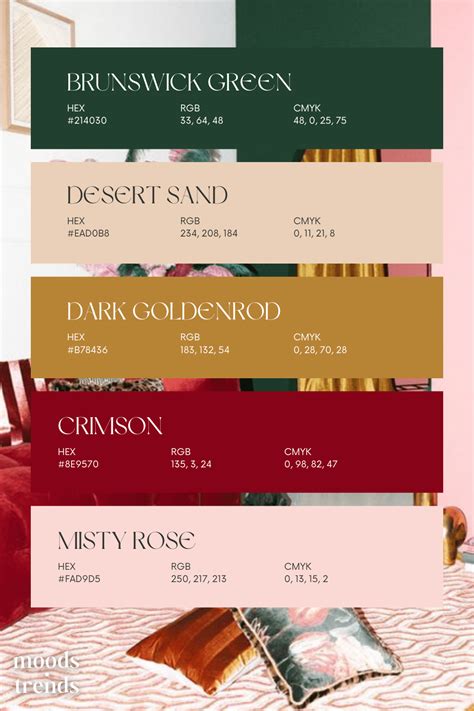 Color Palette Autumn Ember Inspirations And Ideas