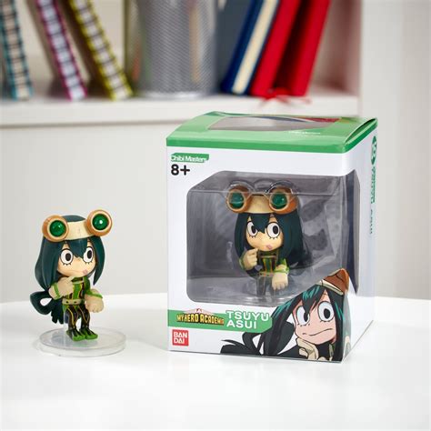 Buy Chibi Masters My Hero Academia Tsuyu Asui Toy 8cm Tall Tsuyu Asui Anime Figure In Action