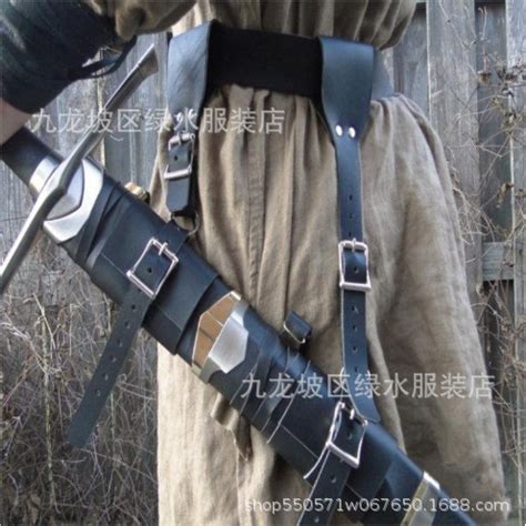 運動戶外歐洲中世紀藝文復興武士PU皮革劍套話劇演繹COS攝影 蝦皮購物