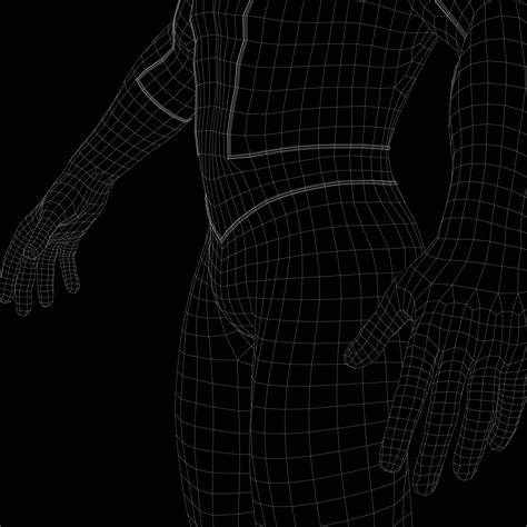 D Model Marvel Spider Man Classic Suit Vr Ar Low Poly Cgtrader
