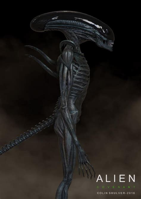 Alien Covenant Protomorph Concept Art By Colin Shulver