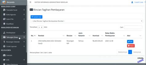 Source Code Gratis Aplikasi Keuangan Sistem Administrasi Sekolah Berbasis Web Php Id Blog