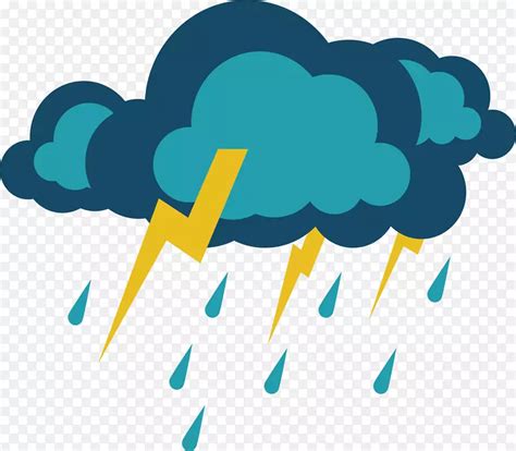 阴天打雷下雨符号png图片素材下载图片编号yrgddnoq 免抠素材网