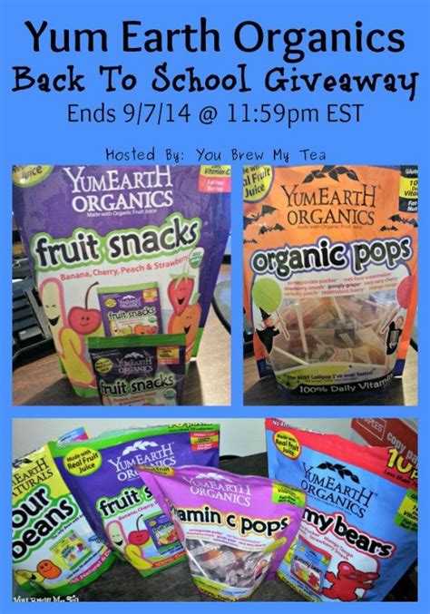 Yum Earth Back To School Giveaway