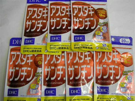 Yahooオークション 535 新品 Dhc アスタキサンチン 20日分 7袋