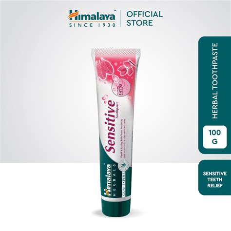 Himalaya Sensitive Herbal Toothpaste 100g Shopee Malaysia