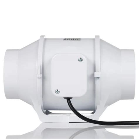 500 Cmh Airflow Inline Mixed Flow Fans Ventilation System Duct