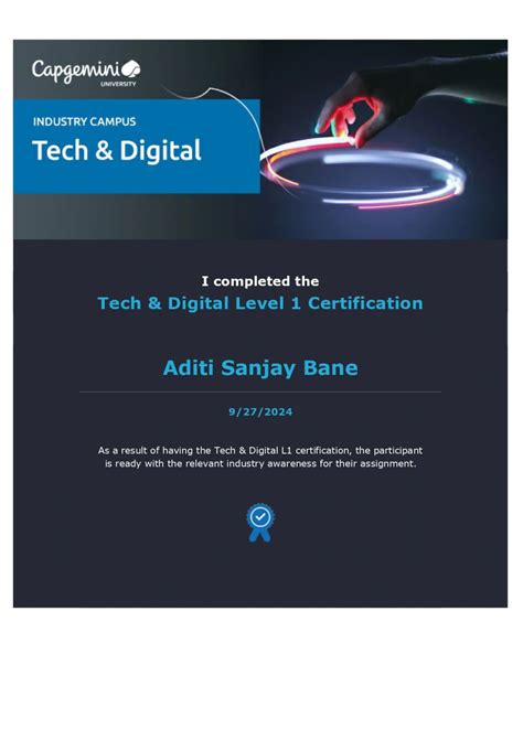 aditi bane on linkedin capgemini getthefutureyouwant tech