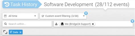 task history activity stream for asana trello basecamp and aceproject