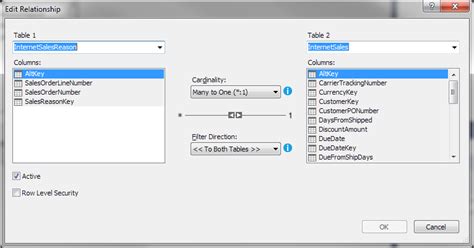 using many to many relationships in sql server analysis services ssas