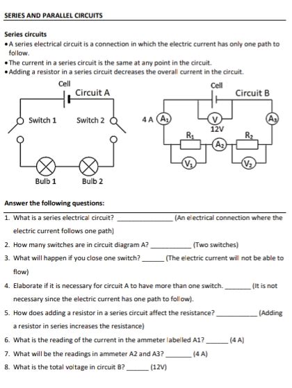 SERIES AND PARALLEL CIRCUITS Series Circuits StudyX