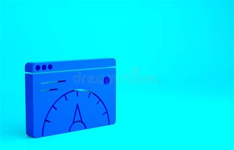 Blue Web Analytics Information And Development Website Statistic Icon