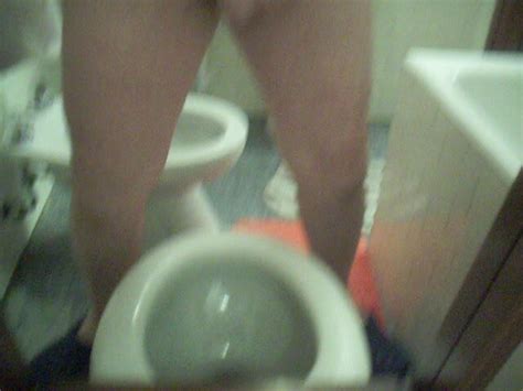 Pissing In Front Of Mirror