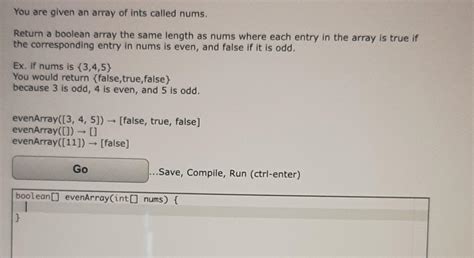 Solved Is There A Way To Solve This Coding Problem By Not Chegg
