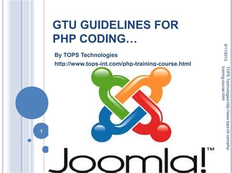Gtu Php Project Training Guidelines Ppt