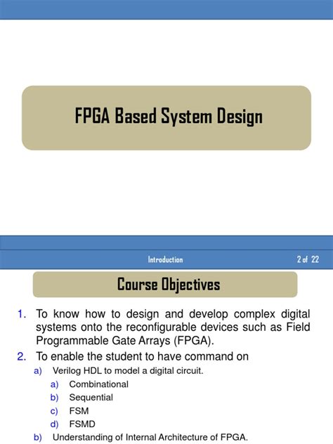 fpga based system design pdf field programmable gate array