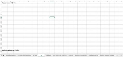 i have attached screenshots of all the excel