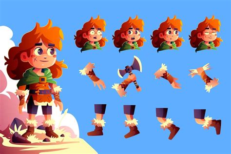 Premium Vector Gradient Character Rig Illustration Premium Vector Gradient Character Rig Illustration