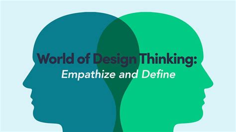 World Of Design Thinking Empathize And Define Gooroo Courses